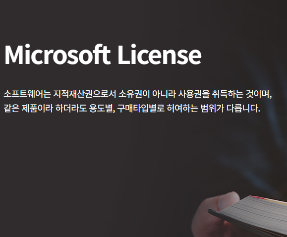 Microsoft License | 다우멤버스